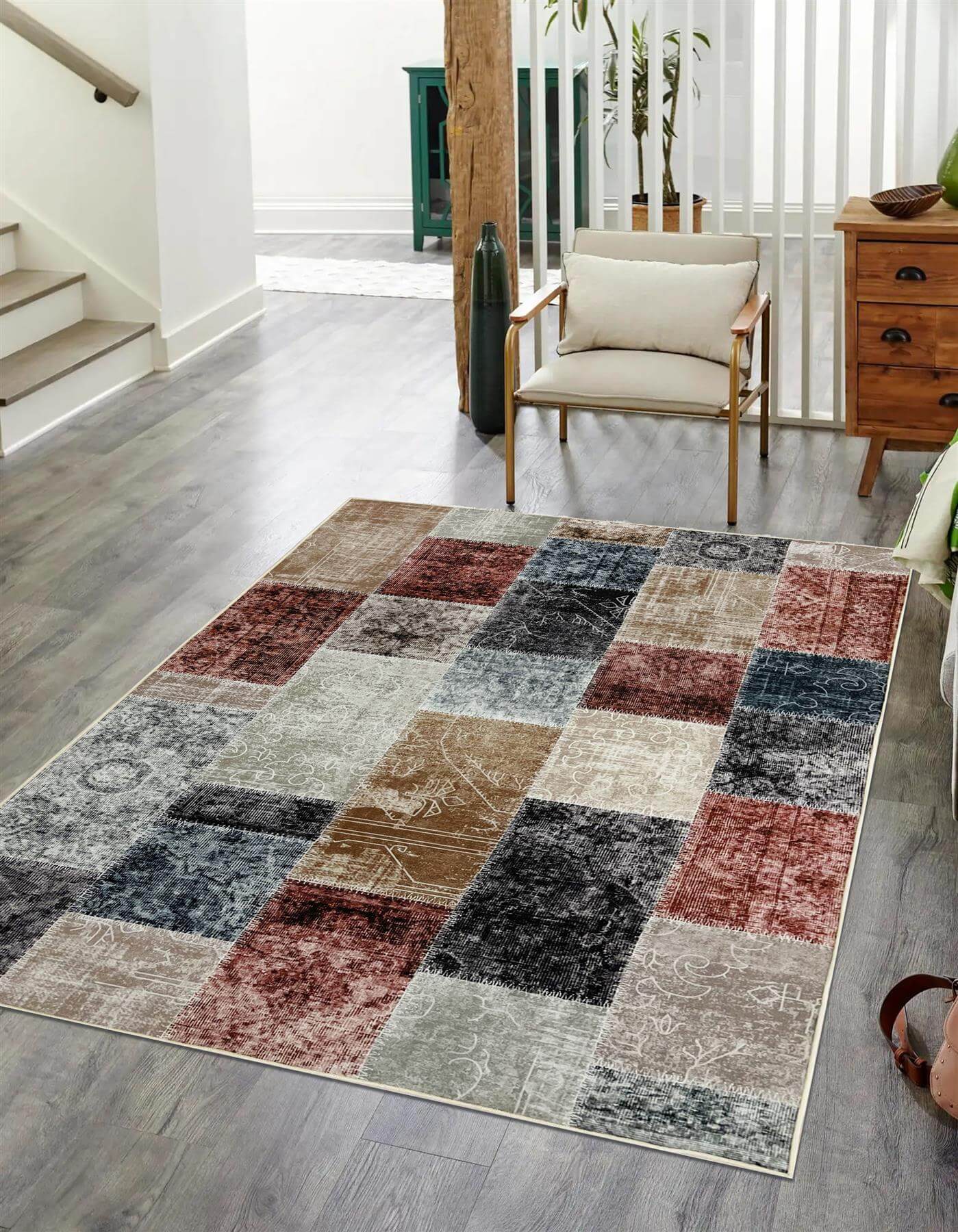 Tokyo Patchwork Rug – The Rugs