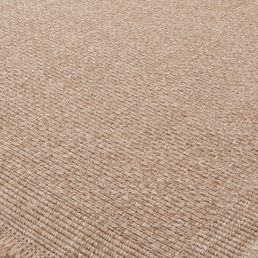 Neutral Jute-style Garden Rug | Elevate Your Outdoor Space
