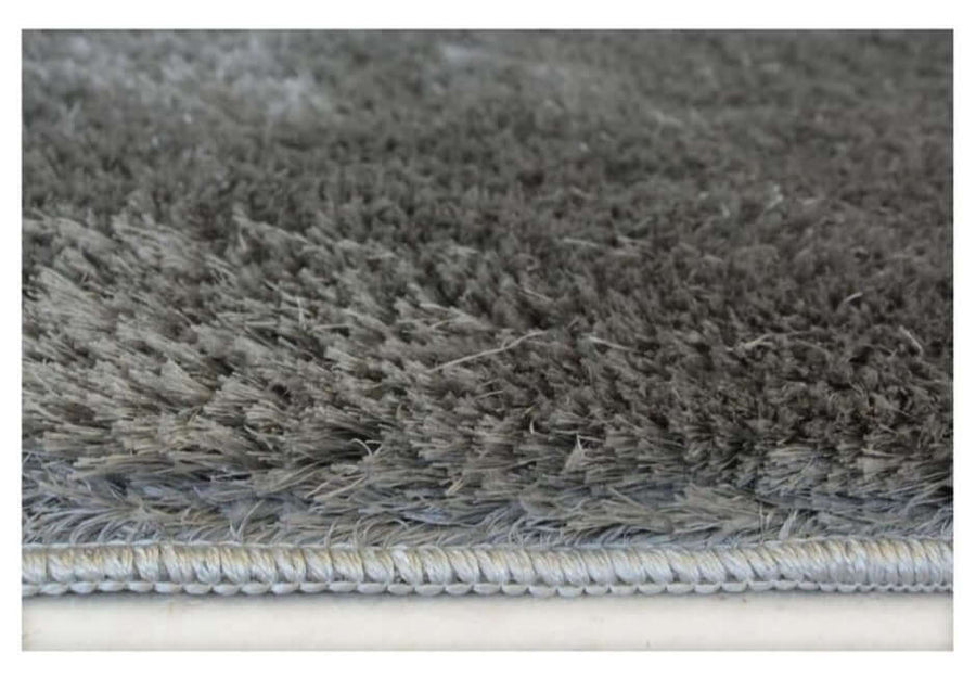 Machine Washable Shaggy Rug Plain Design in Grey – The Rugs