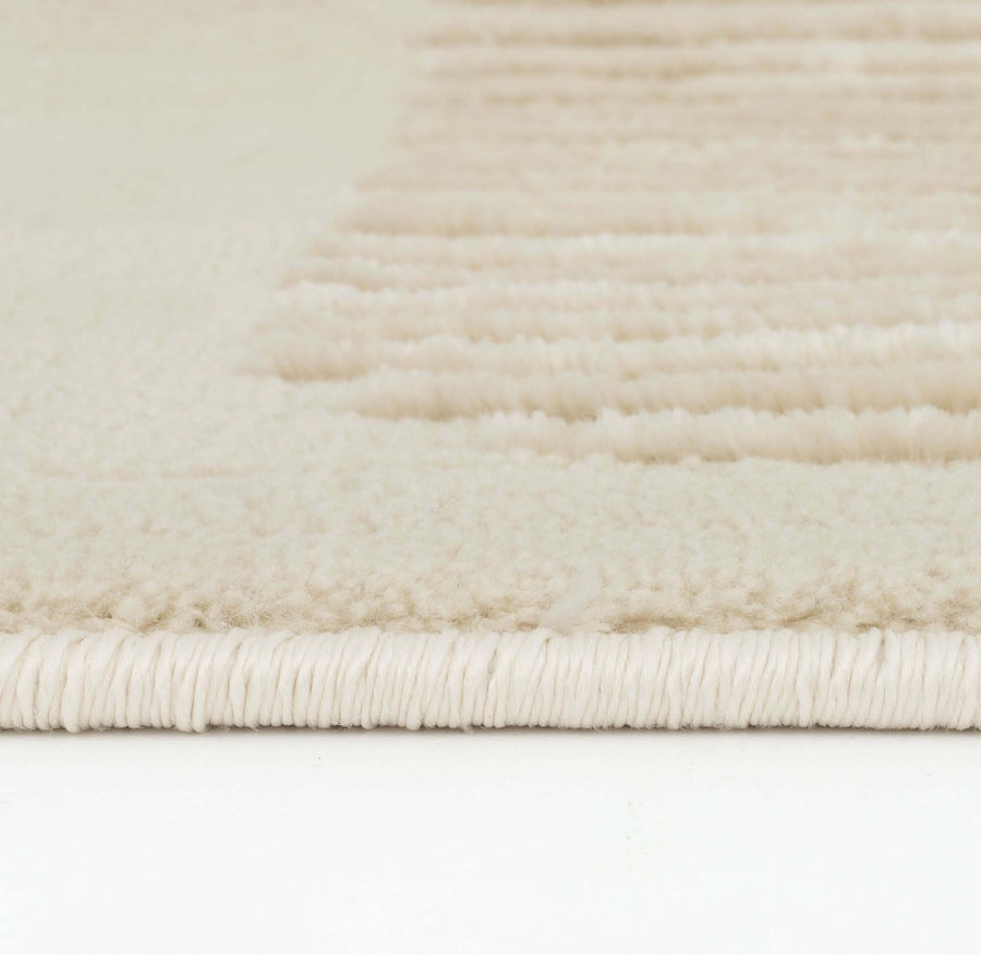 The Rugs Vista in Beige Area Rug | Premium Home Decor
