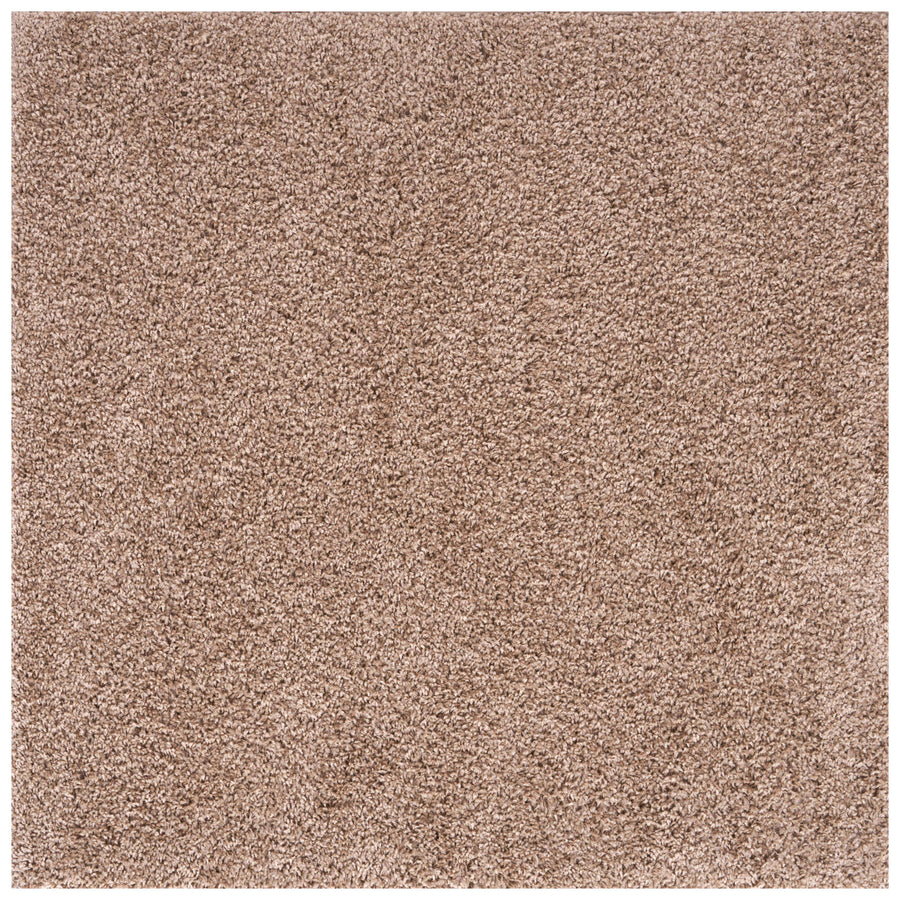 Premium Shaggy Rug Plain Beige Rectangle Shape | The Rugs
