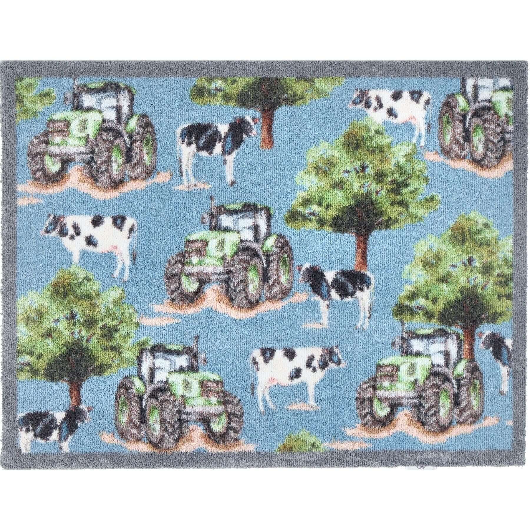 The Rugs Eco-Friendly Farm-Inspired Mats |Washable