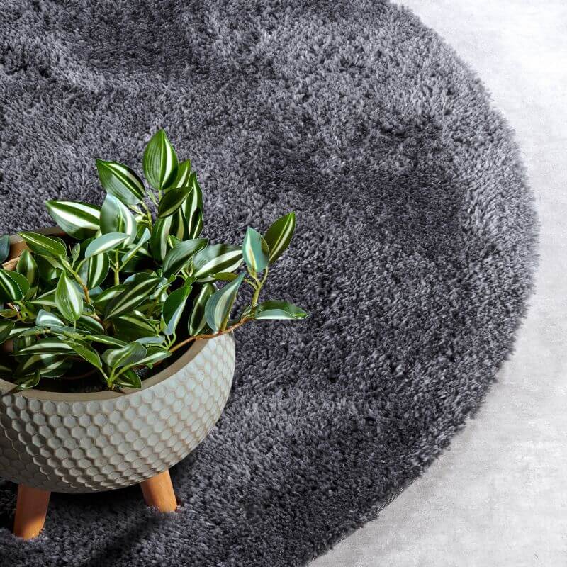 The Rugs Myk Olaf High Pile Rug Plain - Luxurious Comfort