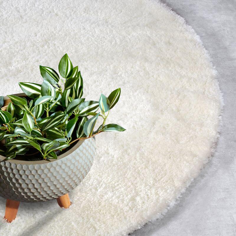 The Rugs Myk Olaf High Pile Rug Plain - Luxurious Comfort