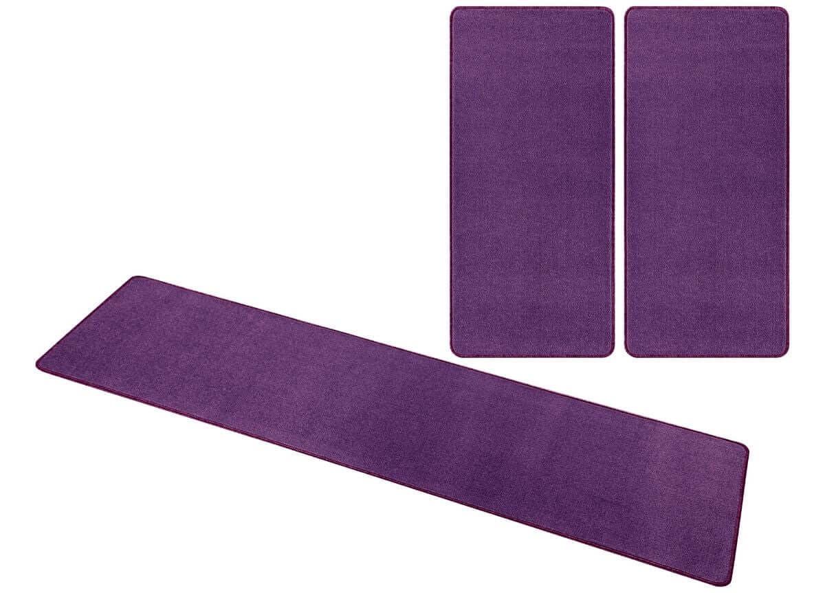 The Rugs Triada Purple Bedside Set - Quality Comfort Style