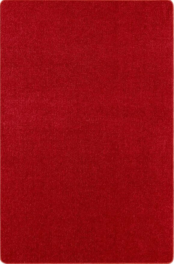 The Rugs Plain Design Red Rug - Quality Comfort & Style