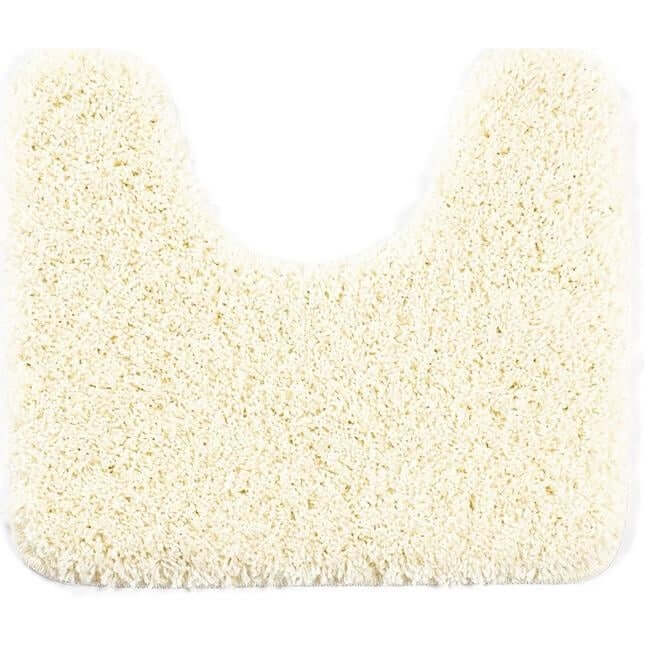 The Rugs Quality Bathroom Cream Mats - Soft 25mm Comfort