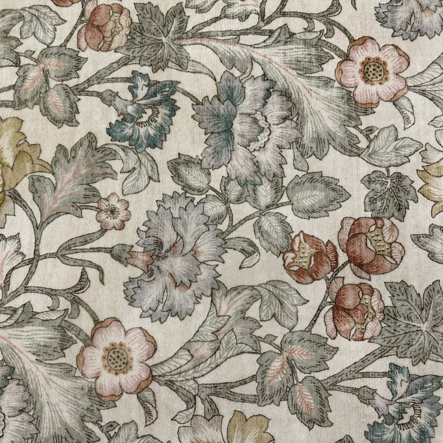 The Rugs Classical Natural Florals Rug - Multicolour Design