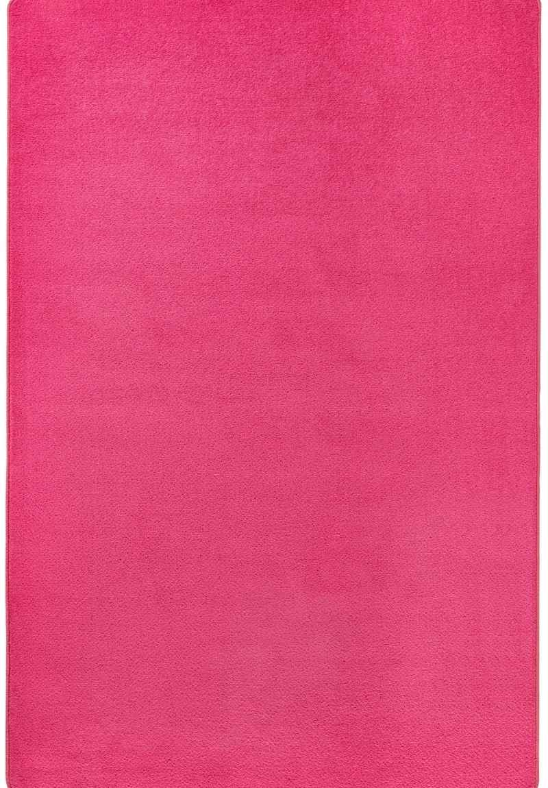 The Rugs Modern Plain Pink Rug - Quality Soft 7mm Pile