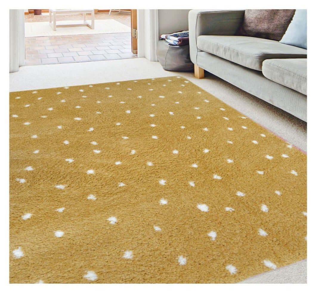 Snug Collection Spotty Shaggy Rugs | R467A – The Rugs